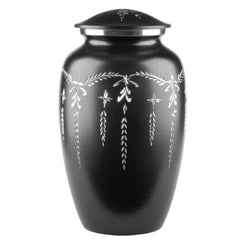 Black Element Urn | Services funéraires Actuel